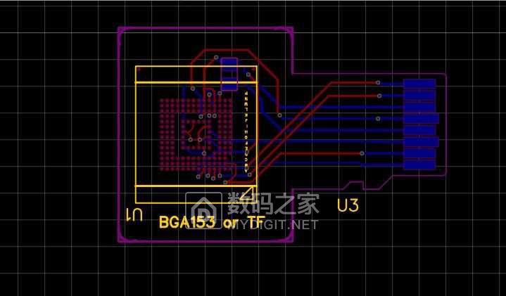 BGA153脚位eMMC转TF卡工程文件下载 - U盘存储技术 数码之家