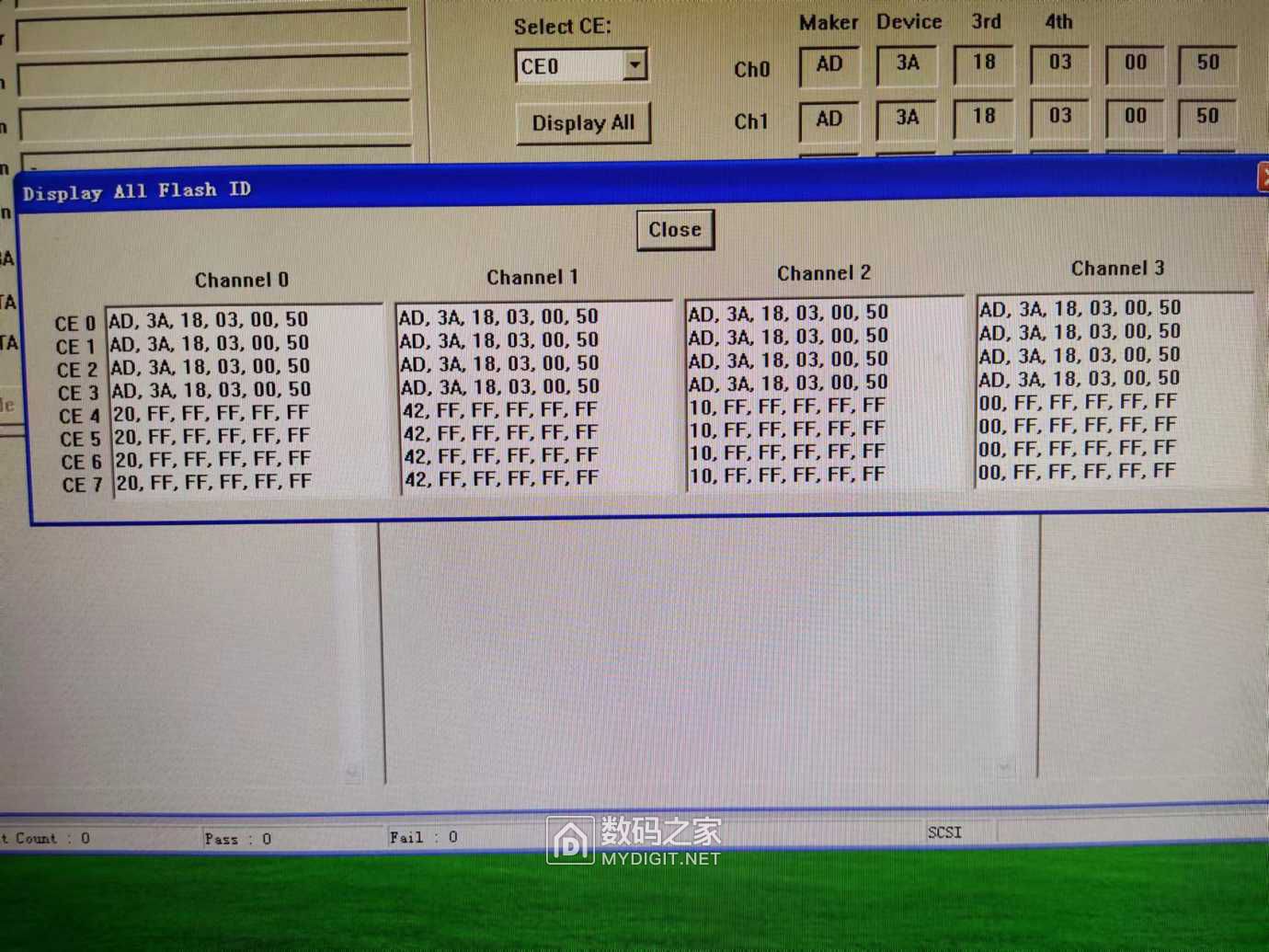 分享一块2258XT 四贴 满CE 跳线 板号SM2258XT_BGA144_4GBA152_4L_R0724 - SSD存储技术 数码之家