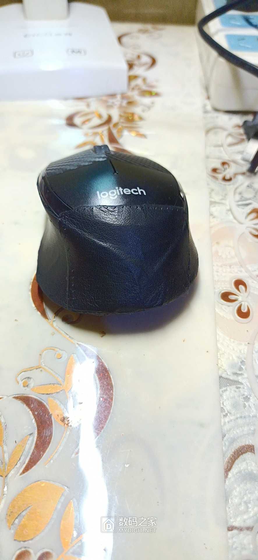 重新改造罗技M330真皮鼠标 - 能工巧匠 数码之家