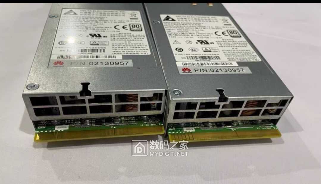 华为460W 服务器电源 12V 38A开关电源 静音电源 原装华为RH2288V3 1288V3 服务器拆机电源 - 数码值得买 数码之家