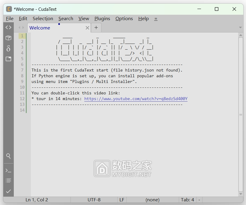 代码编辑器CudaText - 电脑软硬派 数码之家
